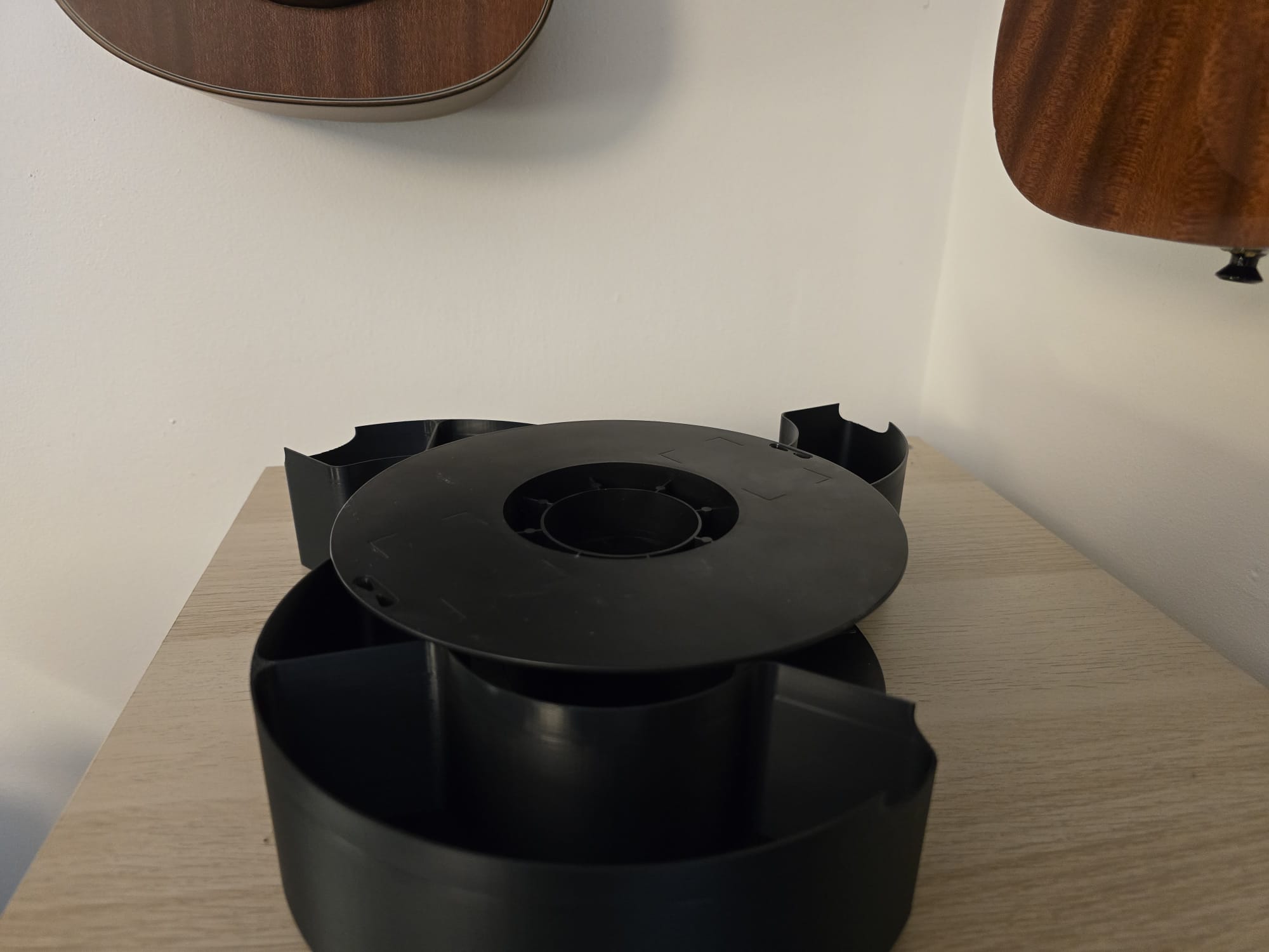 Spool Storage Upcycle Empty Filament Spools Minimal Filament And Easy Assembly By Ronan