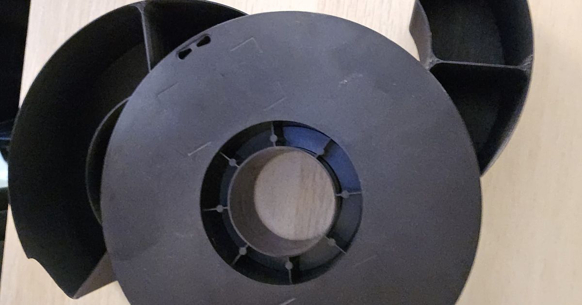 Spool Storage | Upcycle Empty Filament Spools | Minimal Filament & Easy Assembly by Ronan ...