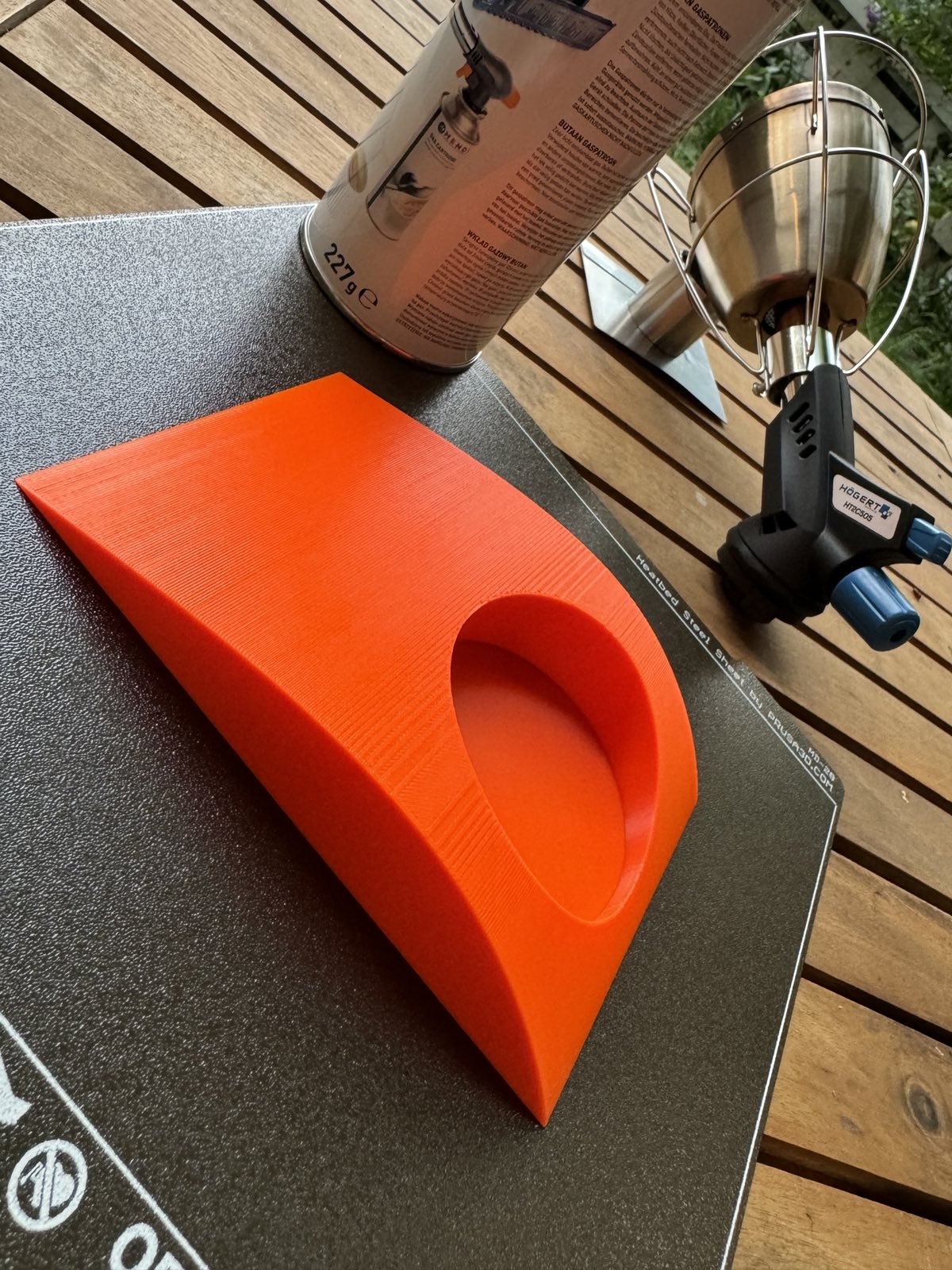 Base/Stand for standard Butane Gas Cartrige (227g, 68mm) by cuberose ...