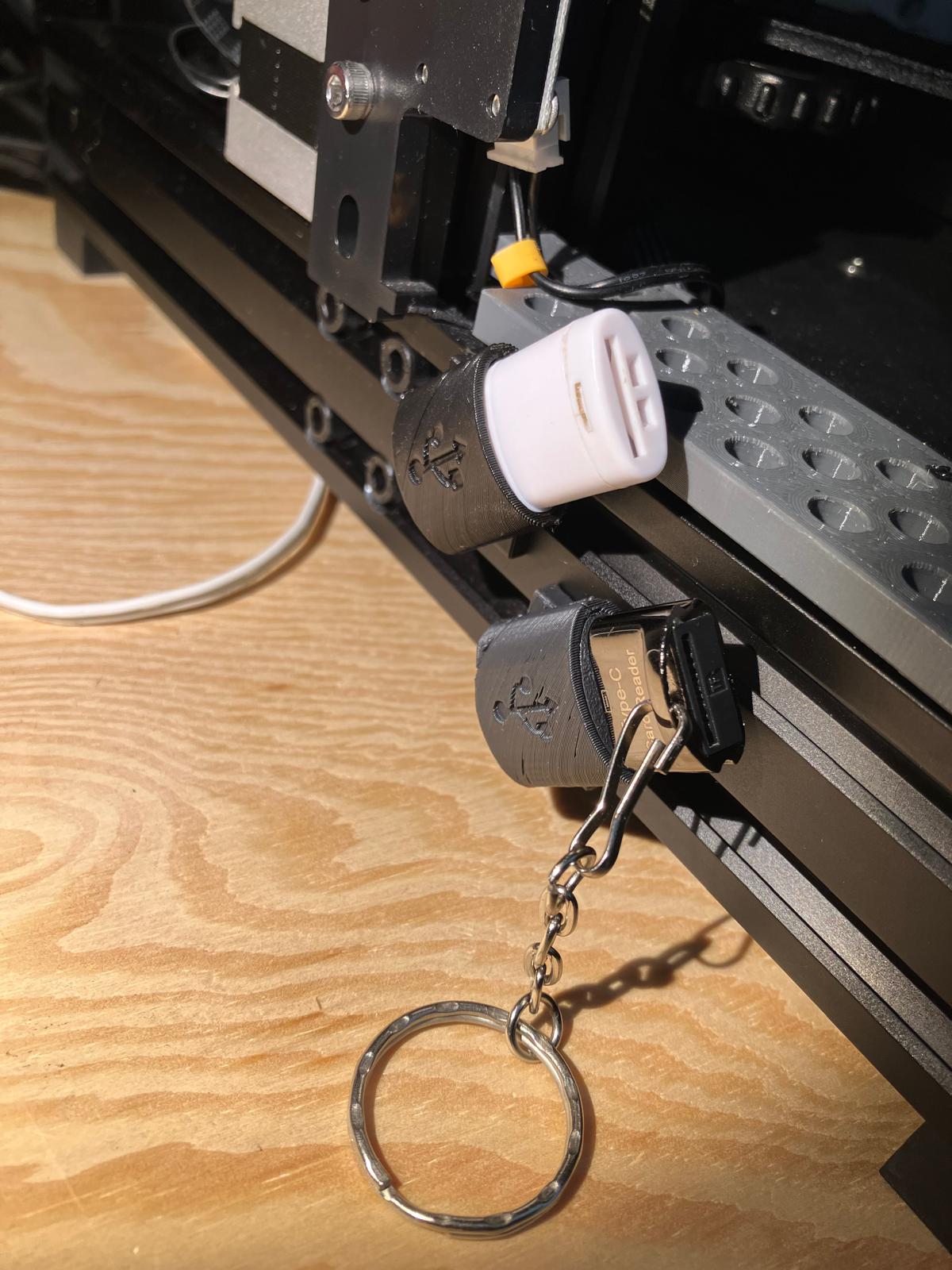 Ender USB Holder adapter to USB-C by BuB | Download free STL model ...