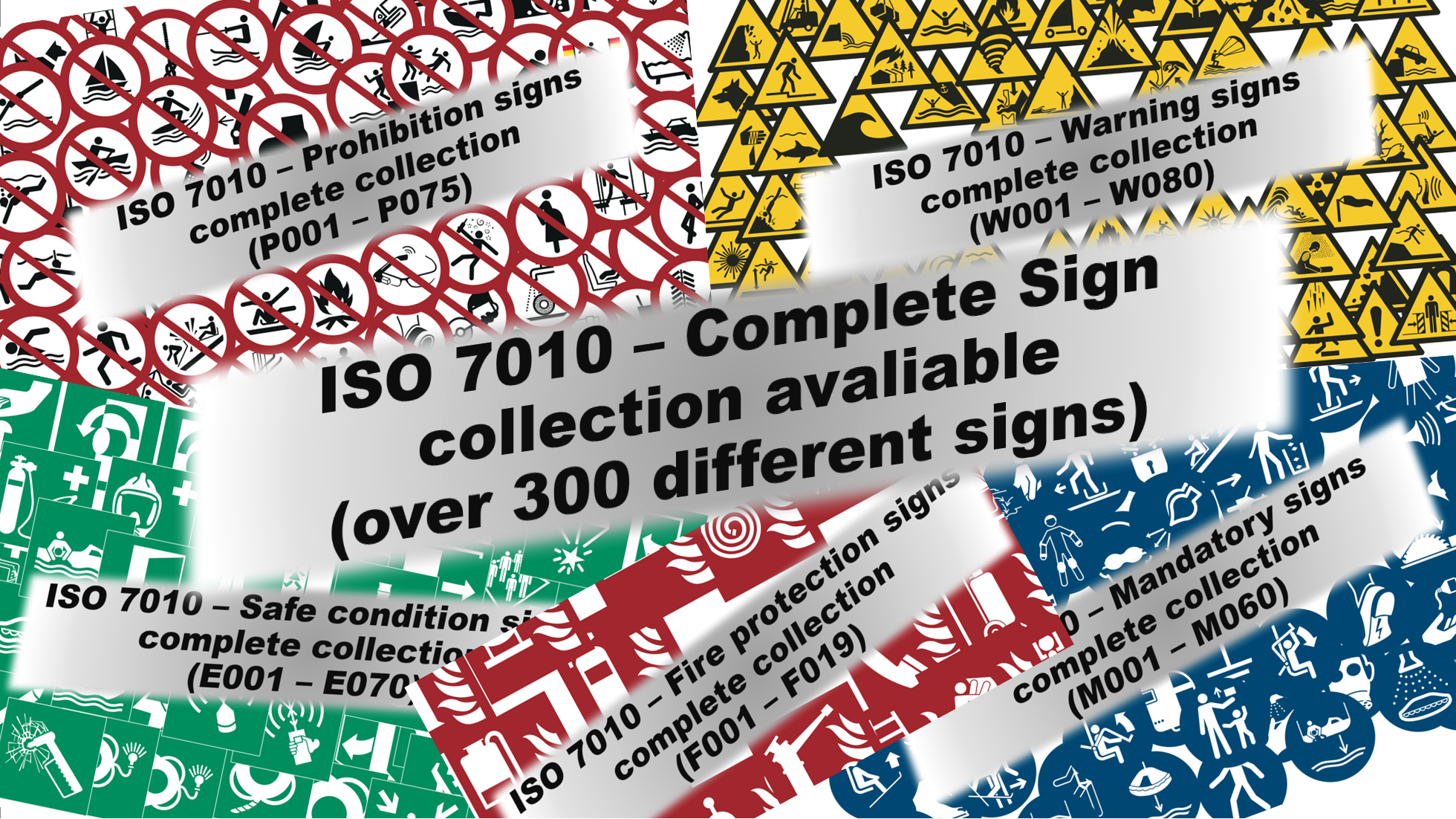 DIN 4844-2 & NEN 3010 Safe Condition Signs (not covered in ISO 7010) by ...