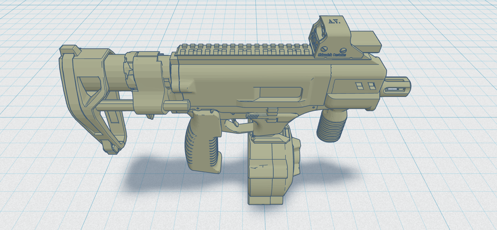FGC9 for Dummy 13 Weapon 19 by Peter Ennist | Download free STL model ...