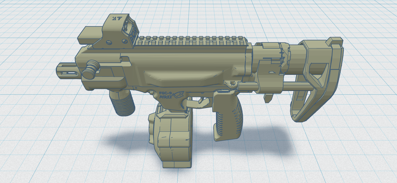 FGC9 for Dummy 13 Weapon 19 by Peter Ennist | Download free STL model ...