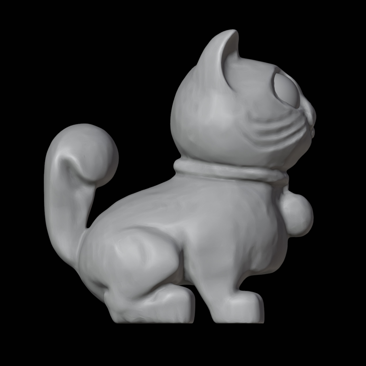 CUTE CAT FIGURE by magann | Download free STL model | Printables.com