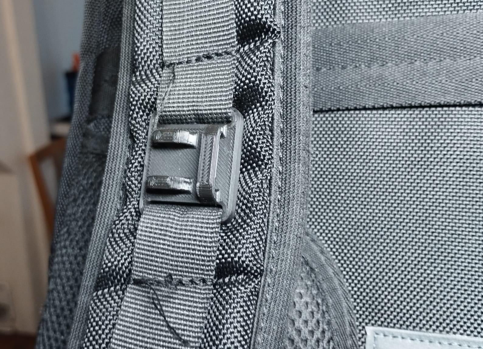 Chest Strap Mount for MOLLE Backpack by MotorKurti | Download free STL ...