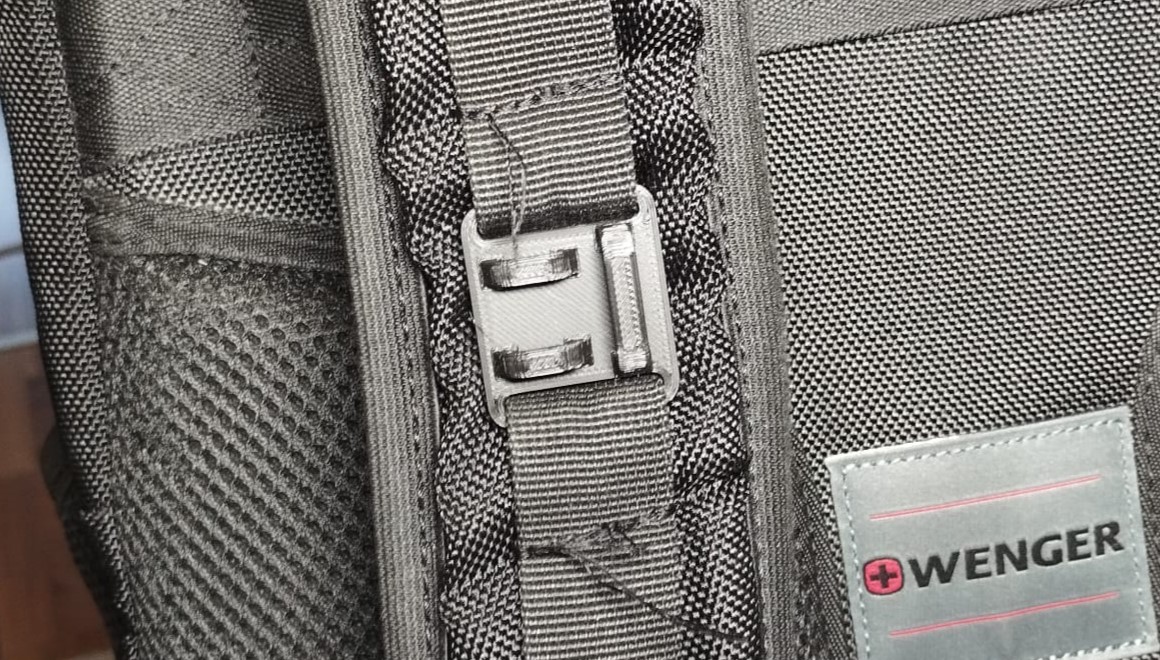 Chest Strap Mount for MOLLE Backpack by MotorKurti | Download free STL ...