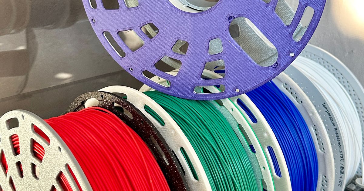 Prusa MINI / A1 Mini / AMS-compatible Reusable Spools by G.design ...