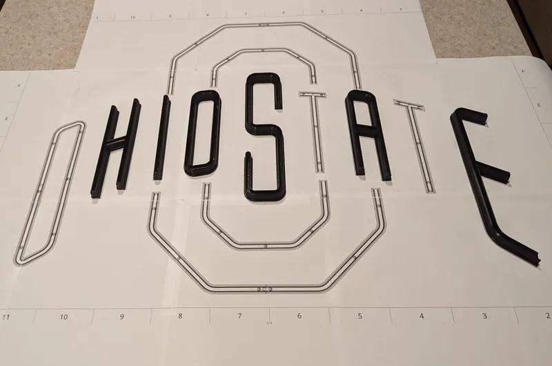 Ohio State Neon Sign by hadigar | Download free STL model | Printables.com
