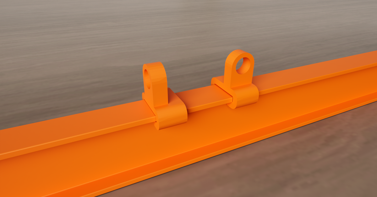 Half Inch I-Beam to M3 Connector for Joist System by Henry Levesque ...