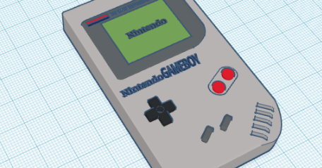 GAMEBOY by flextape | Download free STL model | Printables.com