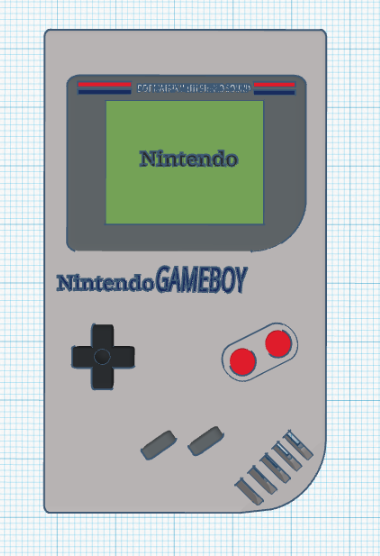 GAMEBOY by flextape | Download free STL model | Printables.com