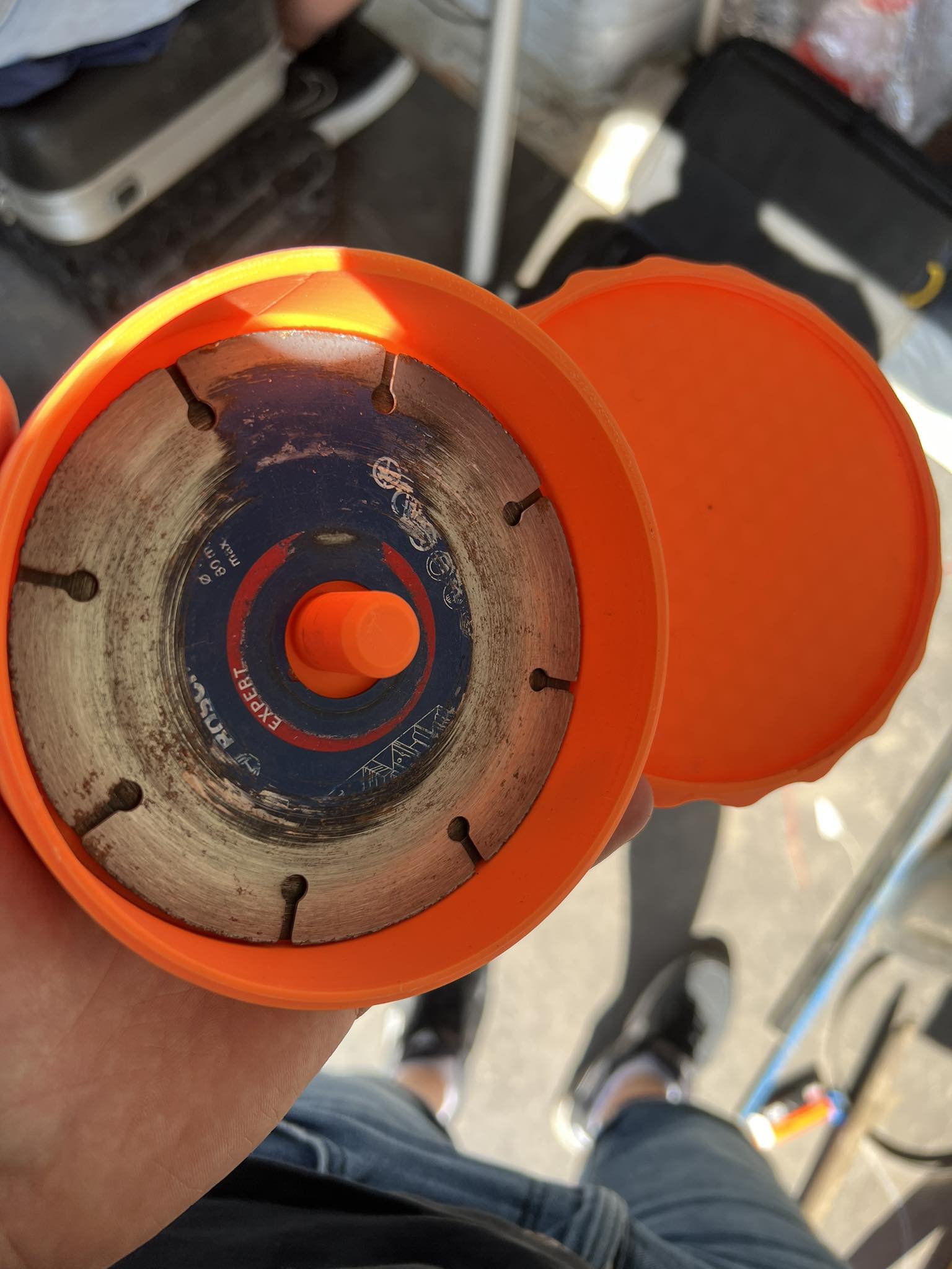 Angle Grinder Disc Box 115mm by Dziobaasty | Download free STL model ...