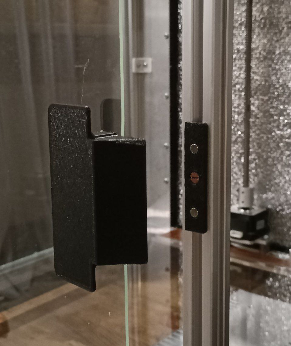 2020 2mm plexiglass door handle with magnets by Артем Неровный ...