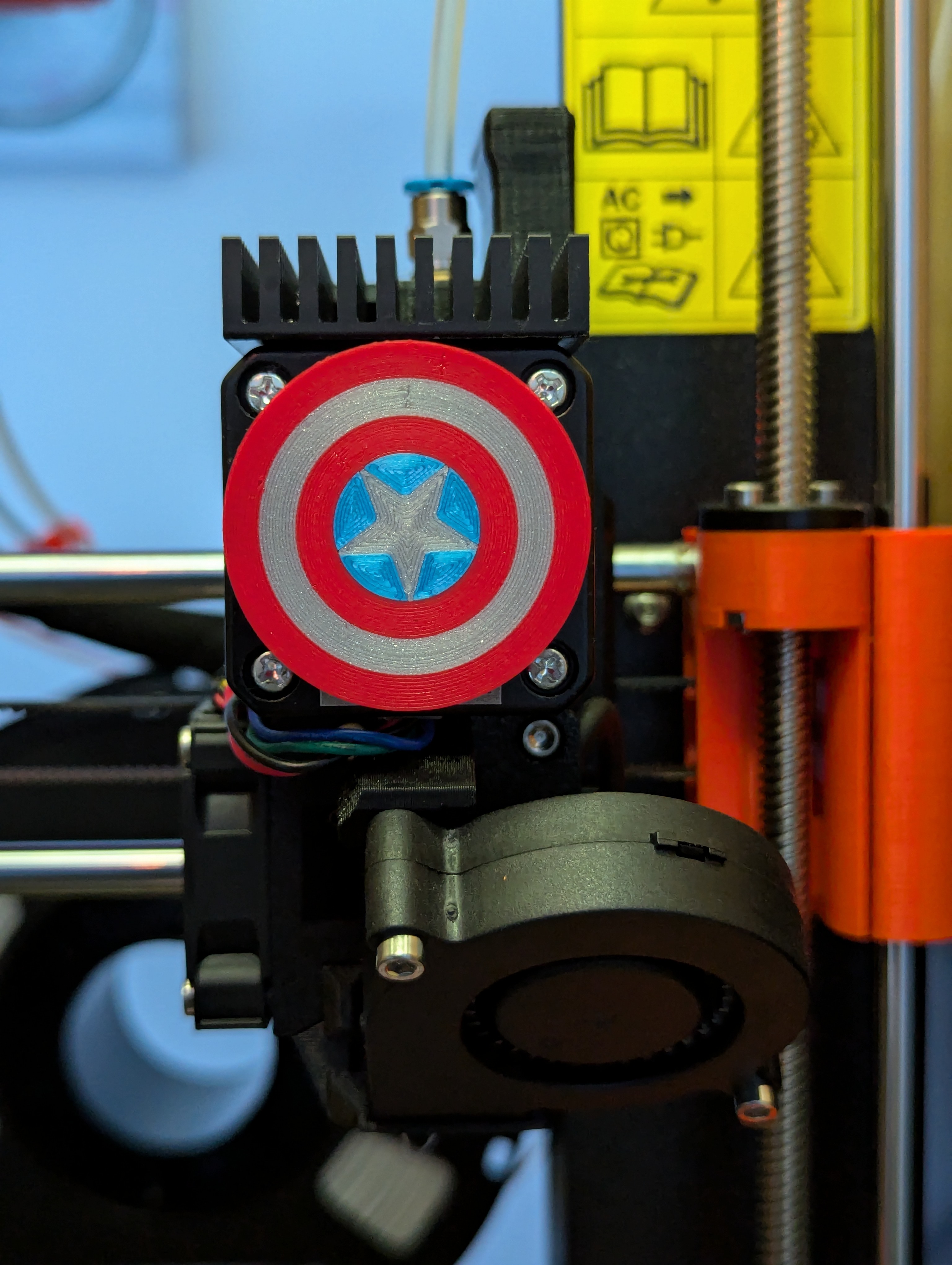 Captain America Motor Indicator for MMU by TomPR83 | Download free STL ...