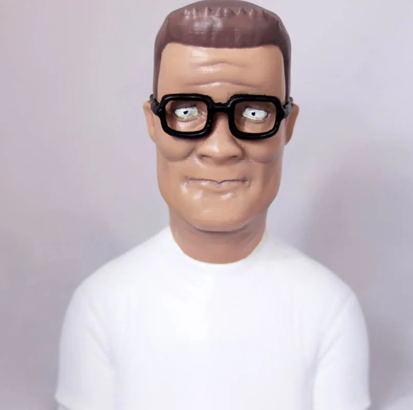 Hank Hill Bust by Code Talker Designs | Download free STL model ...