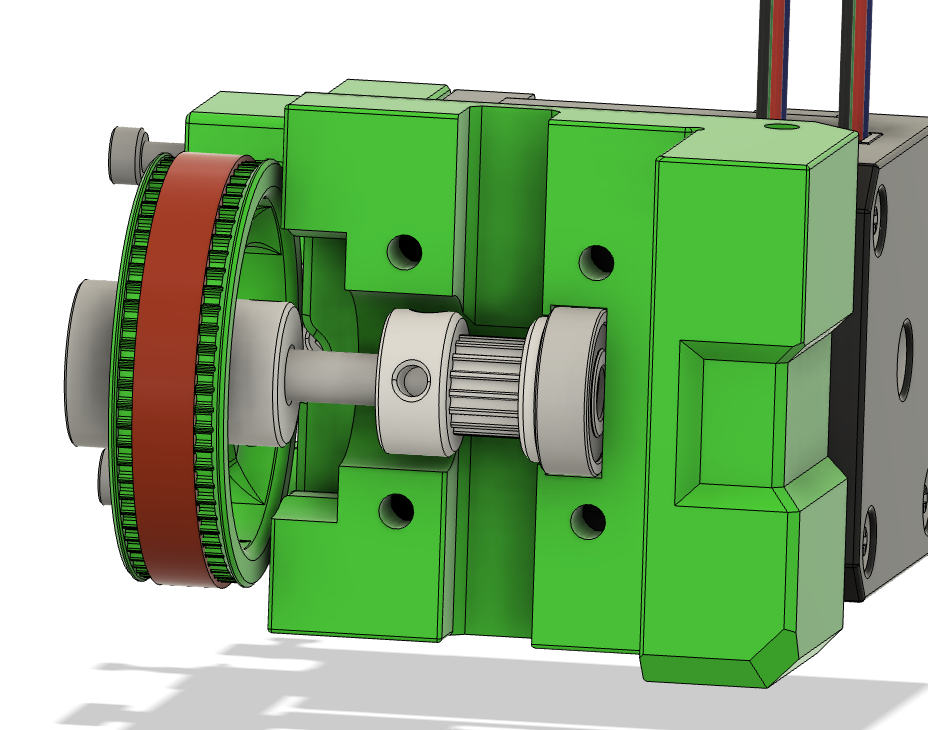 Micron R1beta dfh Pulley Mod by Jonathan Lu | Download free STL model ...