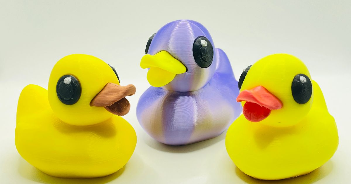 Rubber Duck - Bottle Opener & Figurine - movable beak - separated Parts ...