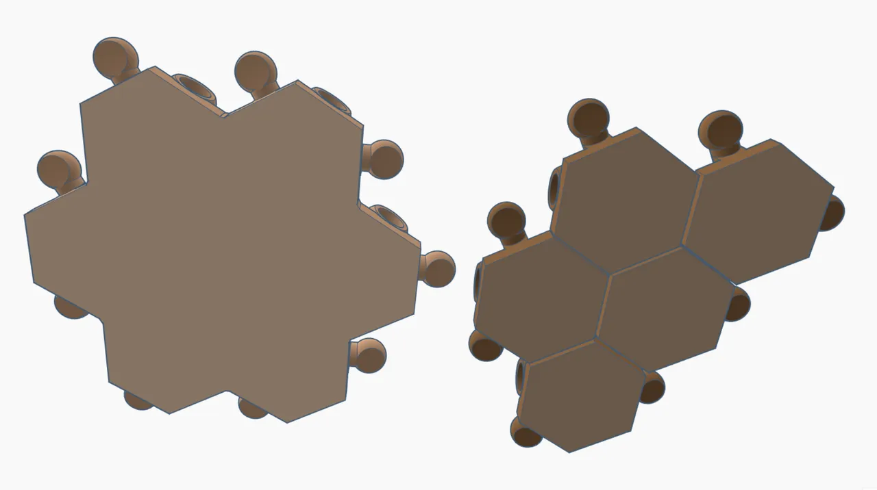 Airsoft Modular Hex Armor Plate by Bazl Tech | Download free STL model ...