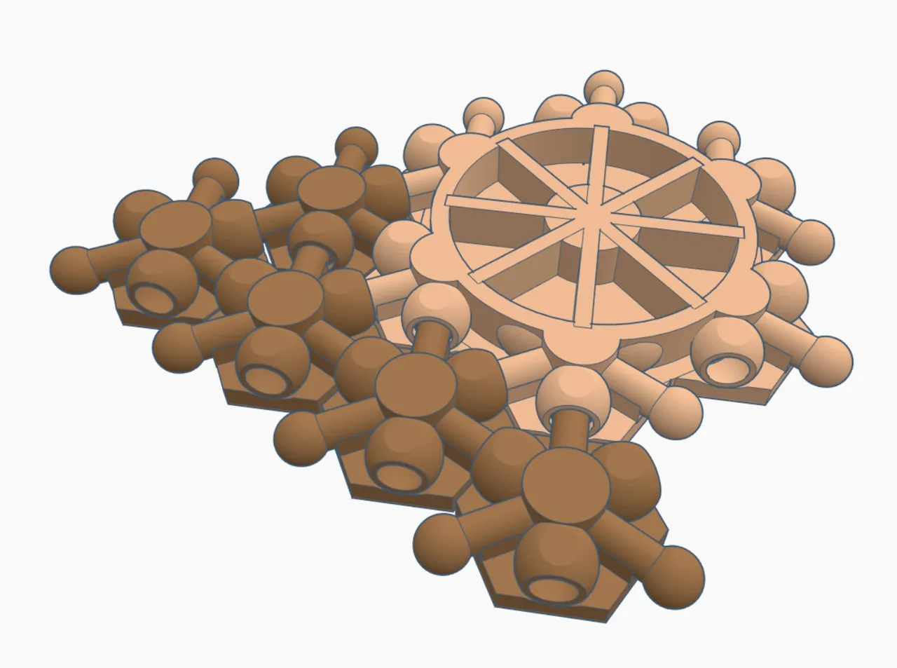 Airsoft Modular Hex Armor Plate by Bazl Tech | Download free STL model ...