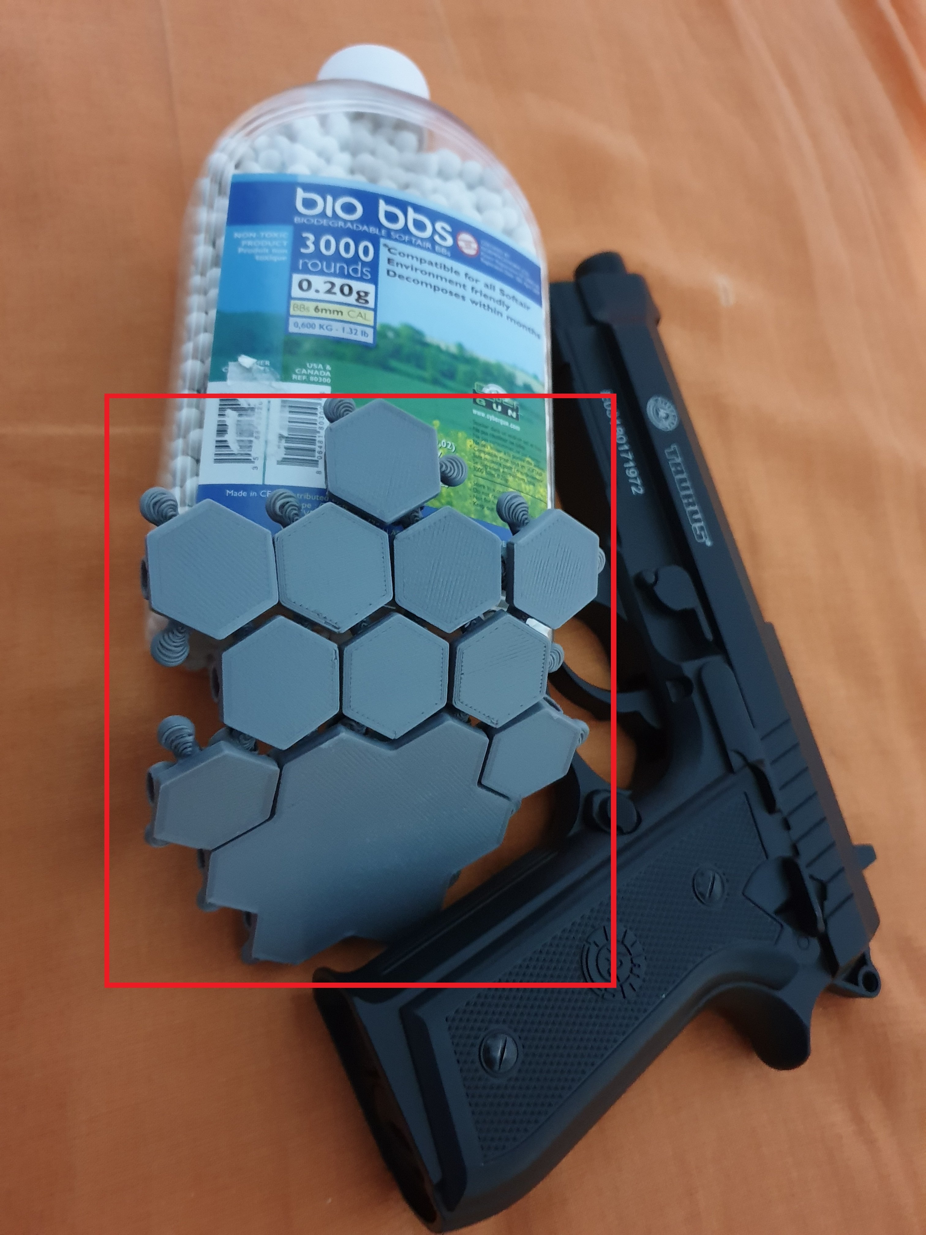 Airsoft Modular Hex Armor Plate by Bazl Tech | Download free STL model ...