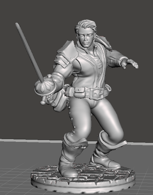 Swashbuckler Rogue by DM WildBill | Download free STL model ...