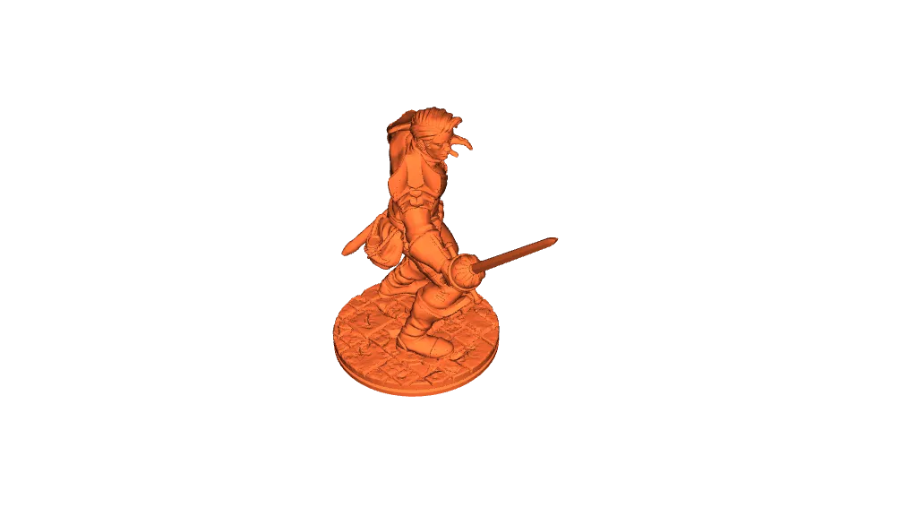 Swashbuckler Rogue by DM WildBill | Download free STL model ...