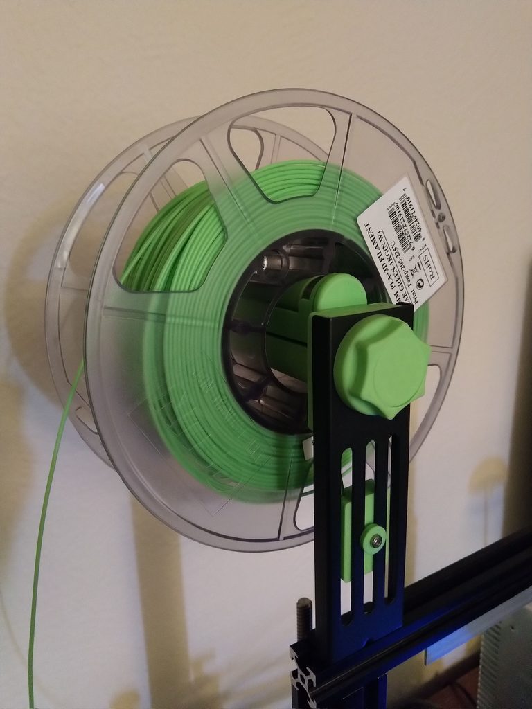 Filament spool holder with integrated load cell by ali1234 | Download ...