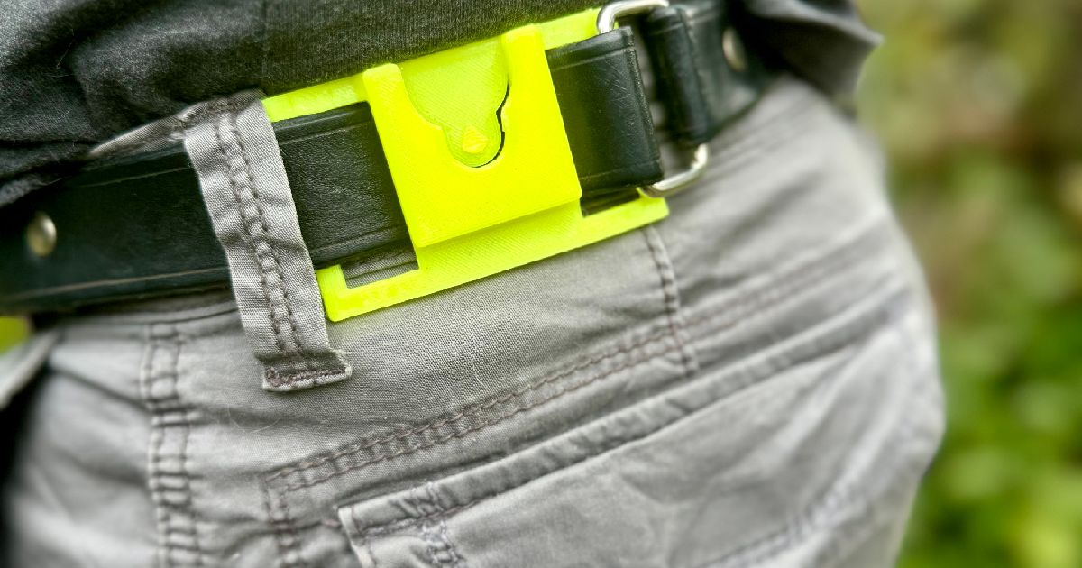 Klickfast Belt Dock von ItsGhost | Kostenloses STL-Modell herunterladen ...