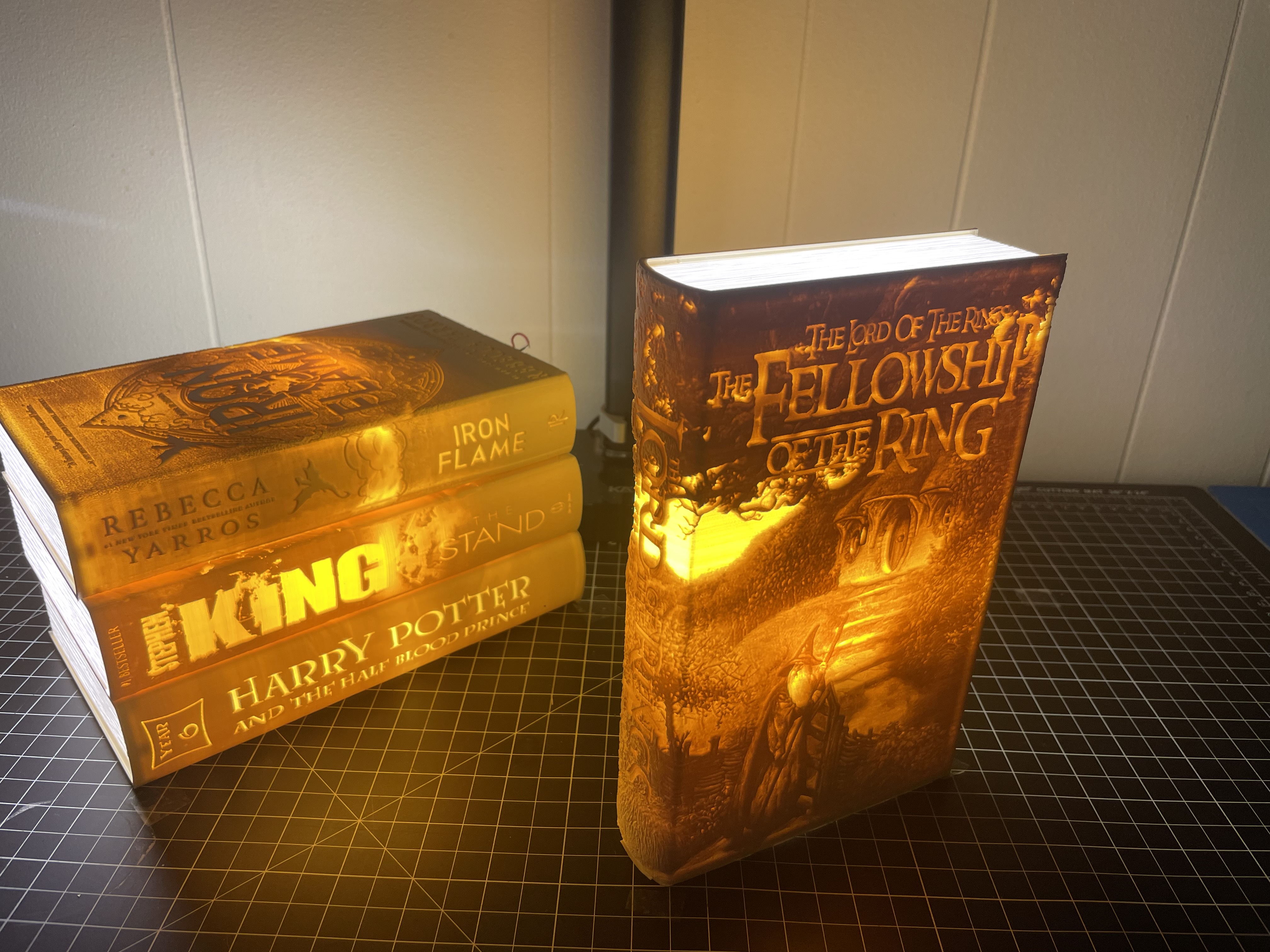 Lithophane Books (Lord of the Rings - Fellowship of The Ring) by ...