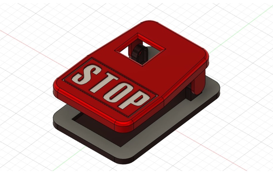 e-stop switch emergency stop switch von きよさん | Kostenloses STL-Modell ...
