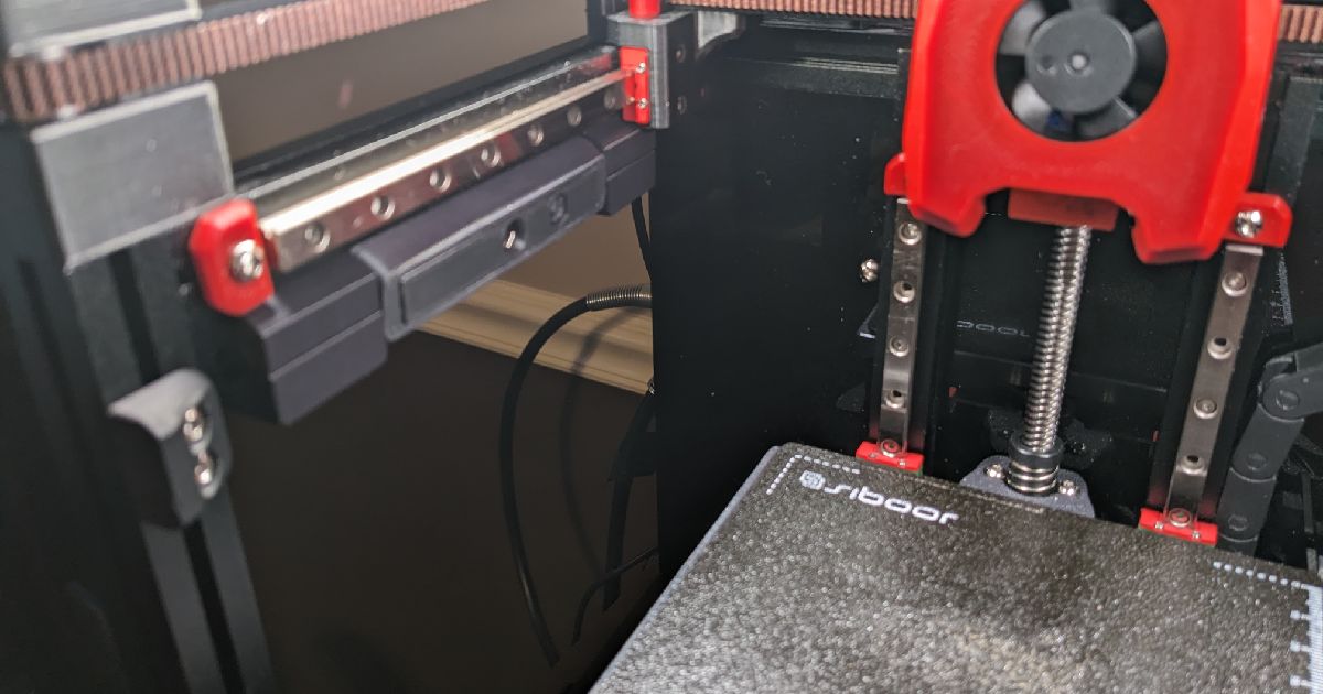 2 Piece clip in Y-Rail mount for Voron Angry Cam v2 by Thirtybird ...