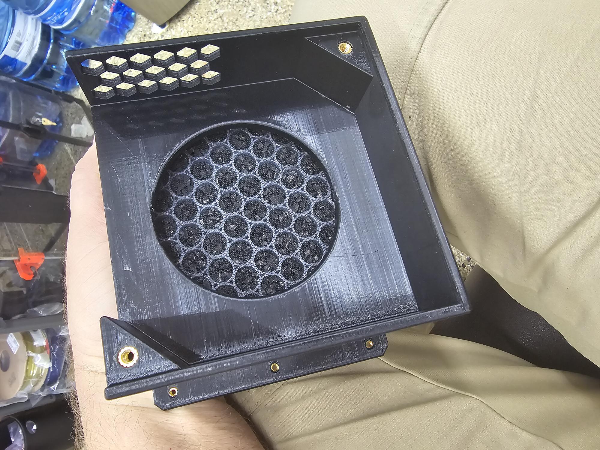 EnXlosure Prusa HEPA Filter Fan Mod by Hangs4Fun | Download free STL ...