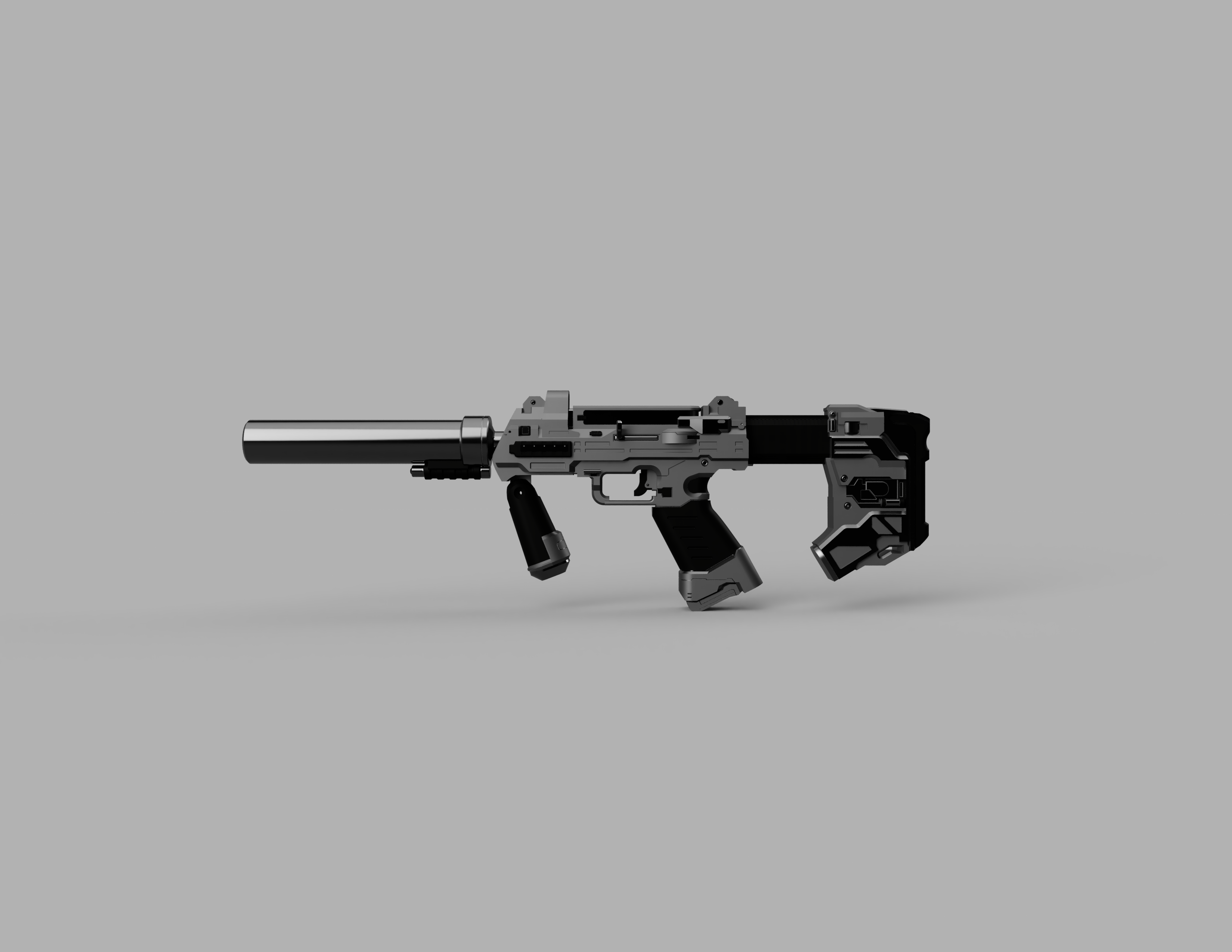 Halo 5 SMG by Miles | Download free STL model | Printables.com