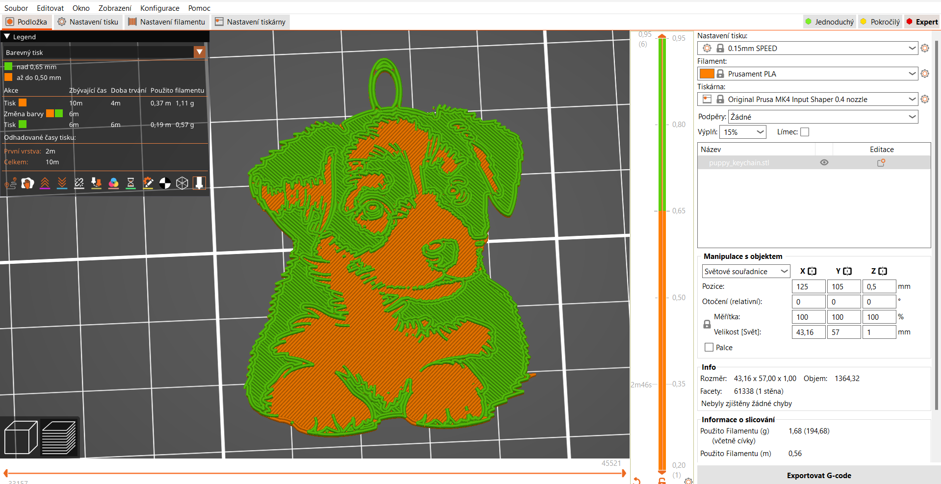 Puppy (two colours) by Nina Máčová | Download free STL model ...