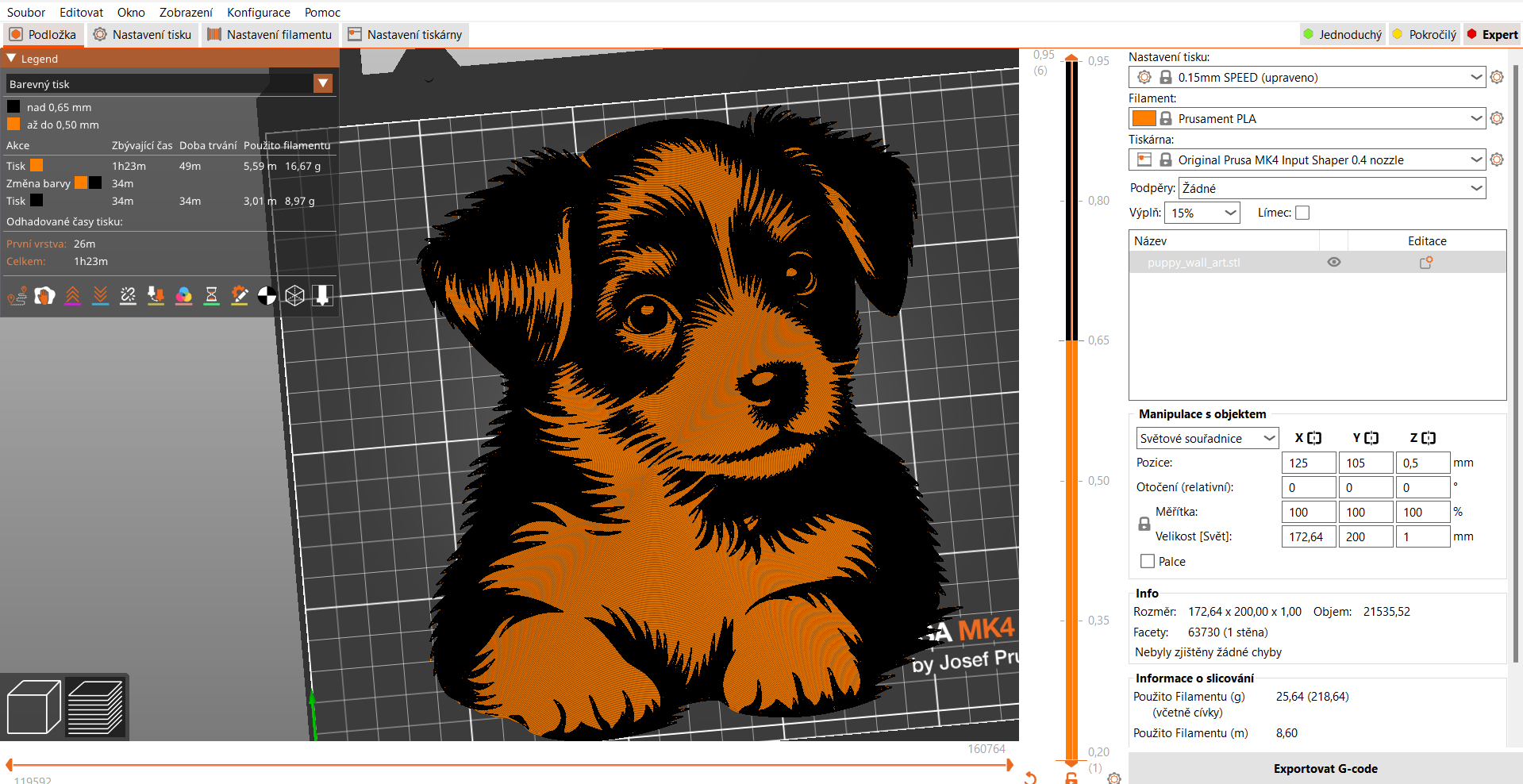 Puppy (two colours) by Nina Máčová | Download free STL model ...