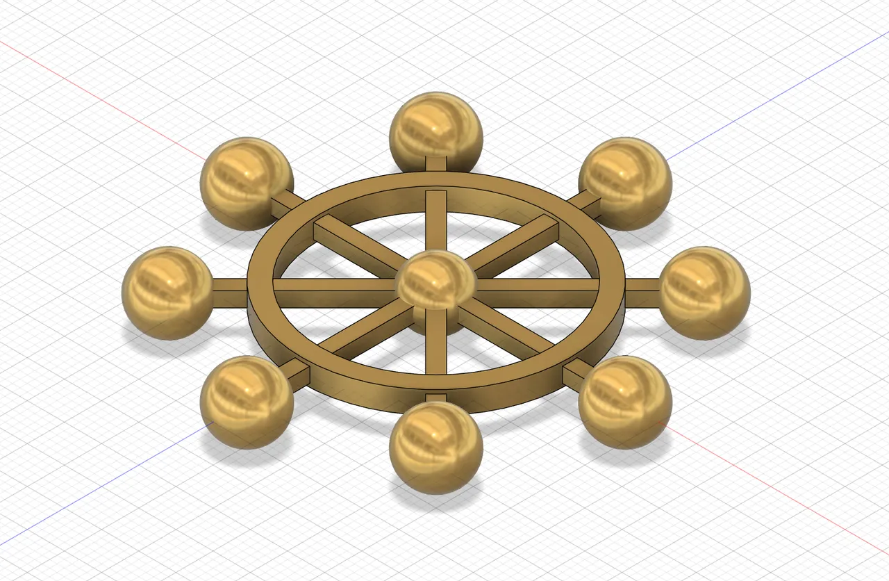 Mahoraga Wheel by BaZnGa | Download free STL model | Printables.com