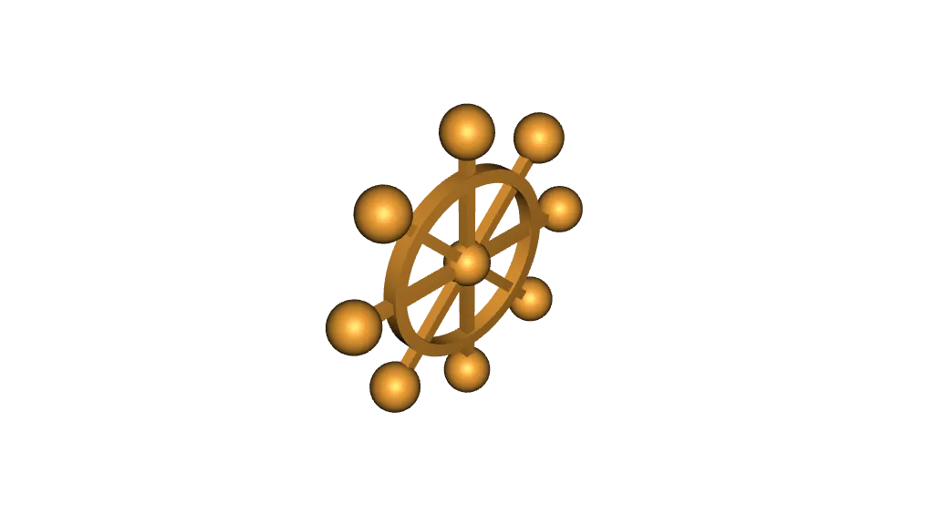 Mahoraga Wheel by BaZnGa | Download free STL model | Printables.com