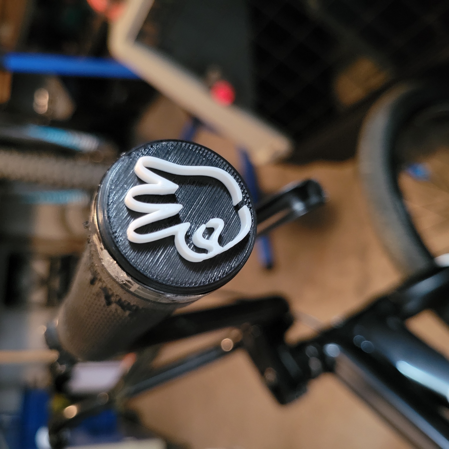 Ok Hand, ODI Handlebar Cap by Capspam3D | Download free STL model ...