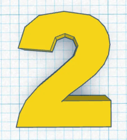 Number 2 by The Oracle | Download free STL model | Printables.com