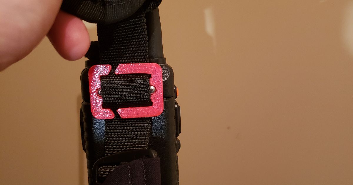 UV-5R Radio Strap Mount by Tyler Nield | Download free STL model ...