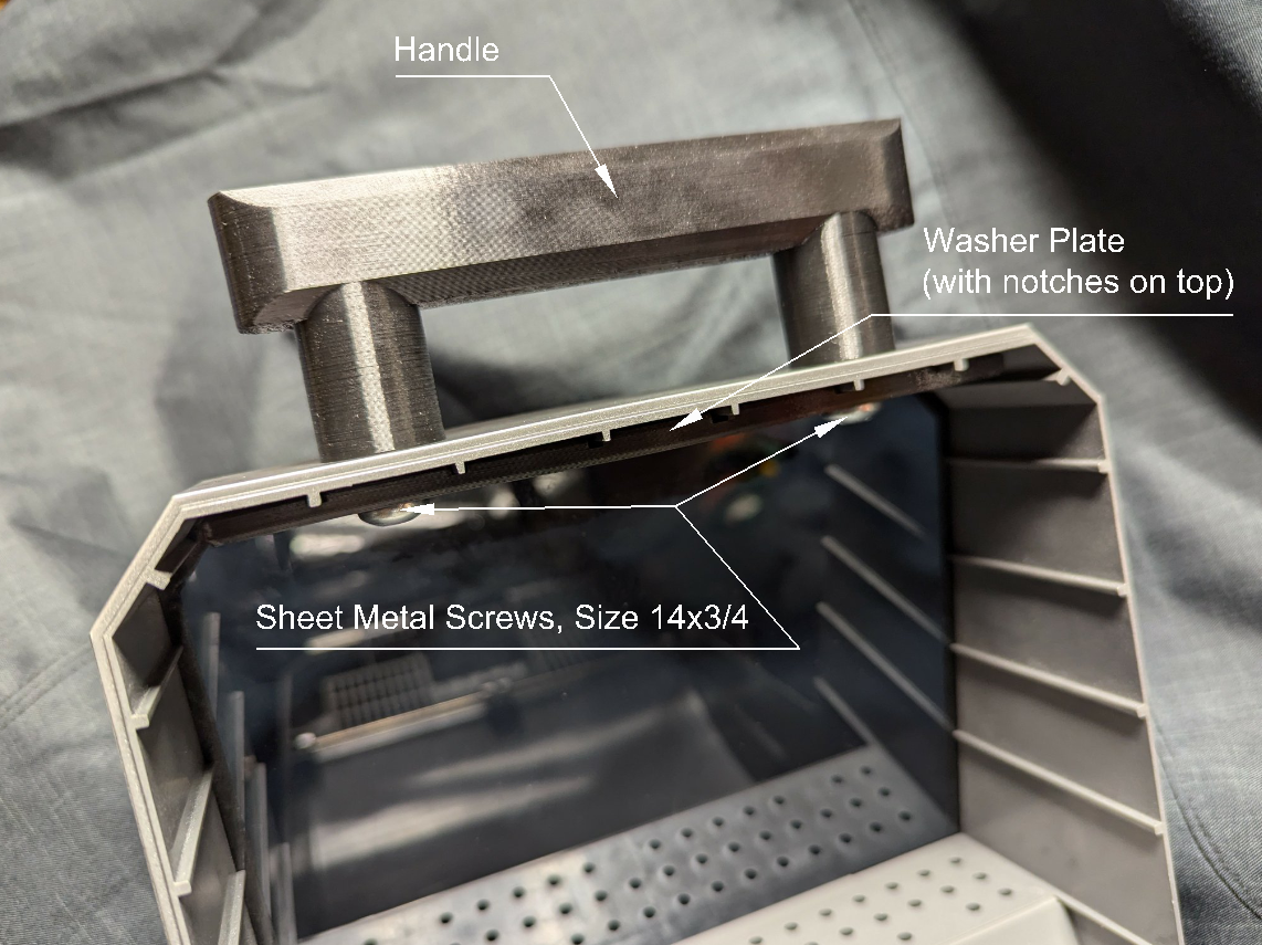 Creality Space Pi Filament Dryer Plus Handle by GW | Download free STL ...