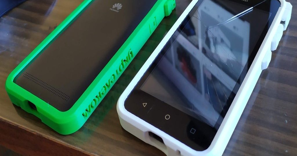 Huawei Y3II (LUA-U22) Bumper by Рома Яковлев | Download free STL model ...