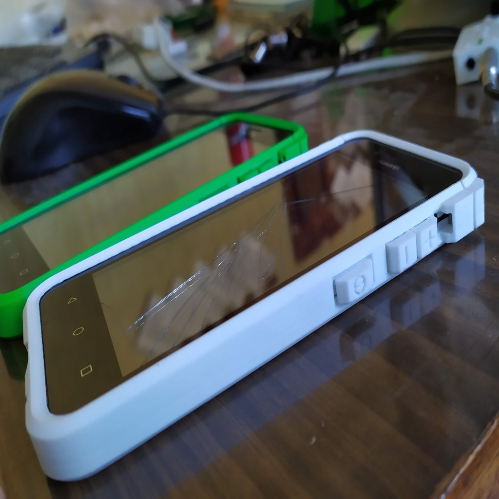 Huawei Y3II (LUA-U22) Bumper by Рома Яковлев | Download free STL model ...