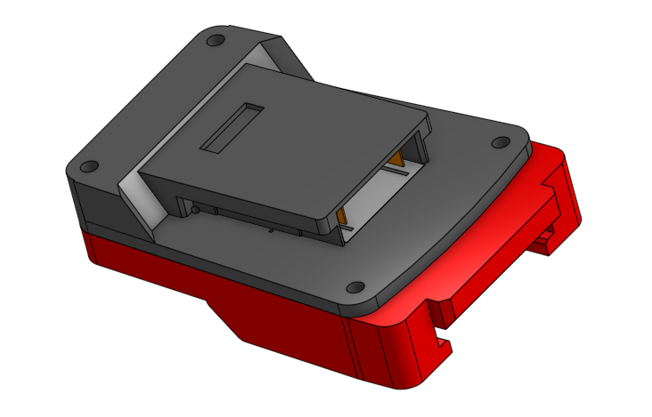 Parkside 18V (PAP 18) adapter for AX Power 20V batteries (Ferm / Action ...