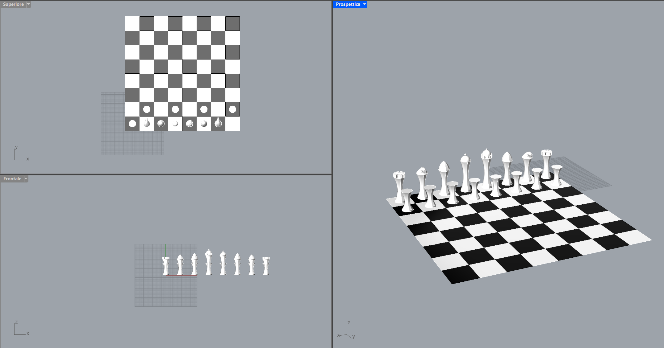 Minimal chess pieces by Rikimanto99 | Download free STL model ...