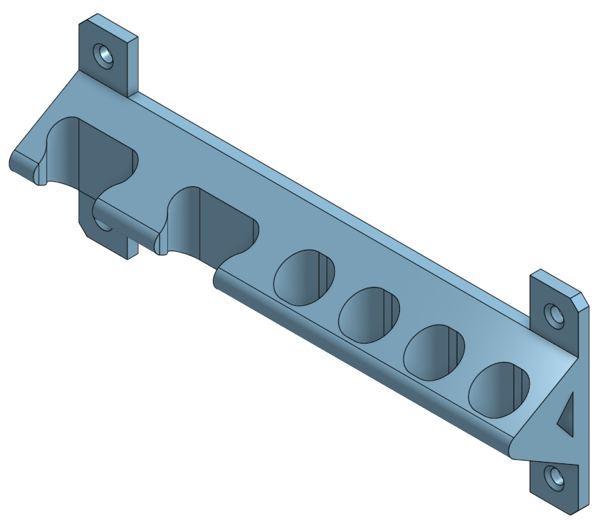Wall mount / tool holder (wrench, pliers) [Onshape] by Ystvan ...