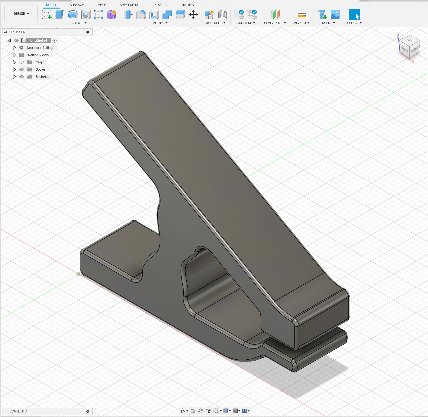 JTAG/SWD Programming Clamp 0.5mm pitch by Peter Pan | Download free STL ...