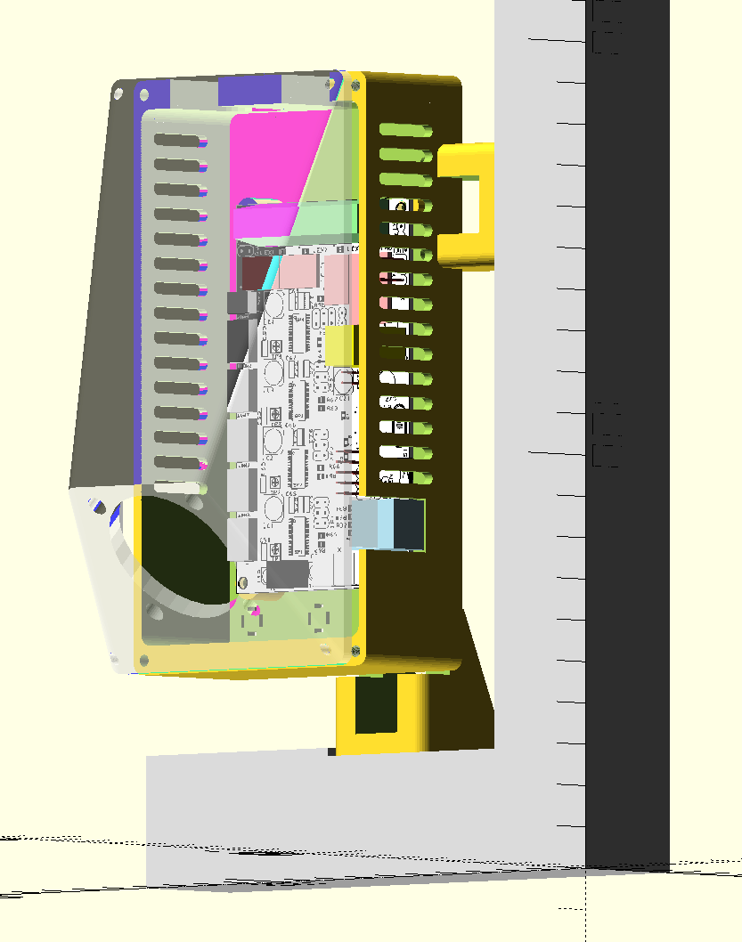 Minitronics v1 Box with 40mm Fan by Lubomir Rintel | Download free STL model | Printables.com