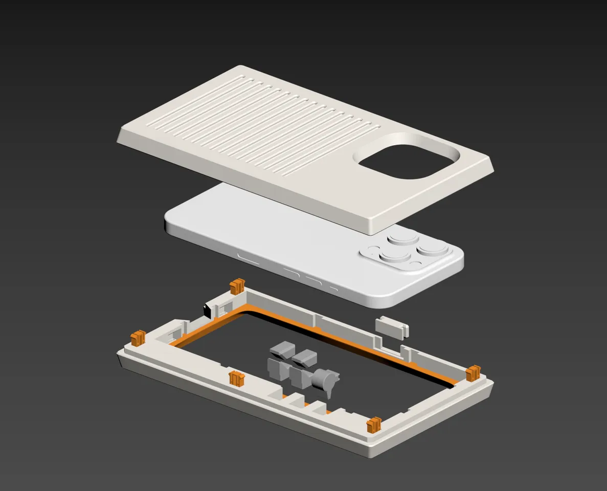 iPhone - Retro Case by Retron Print | Download free STL model ...