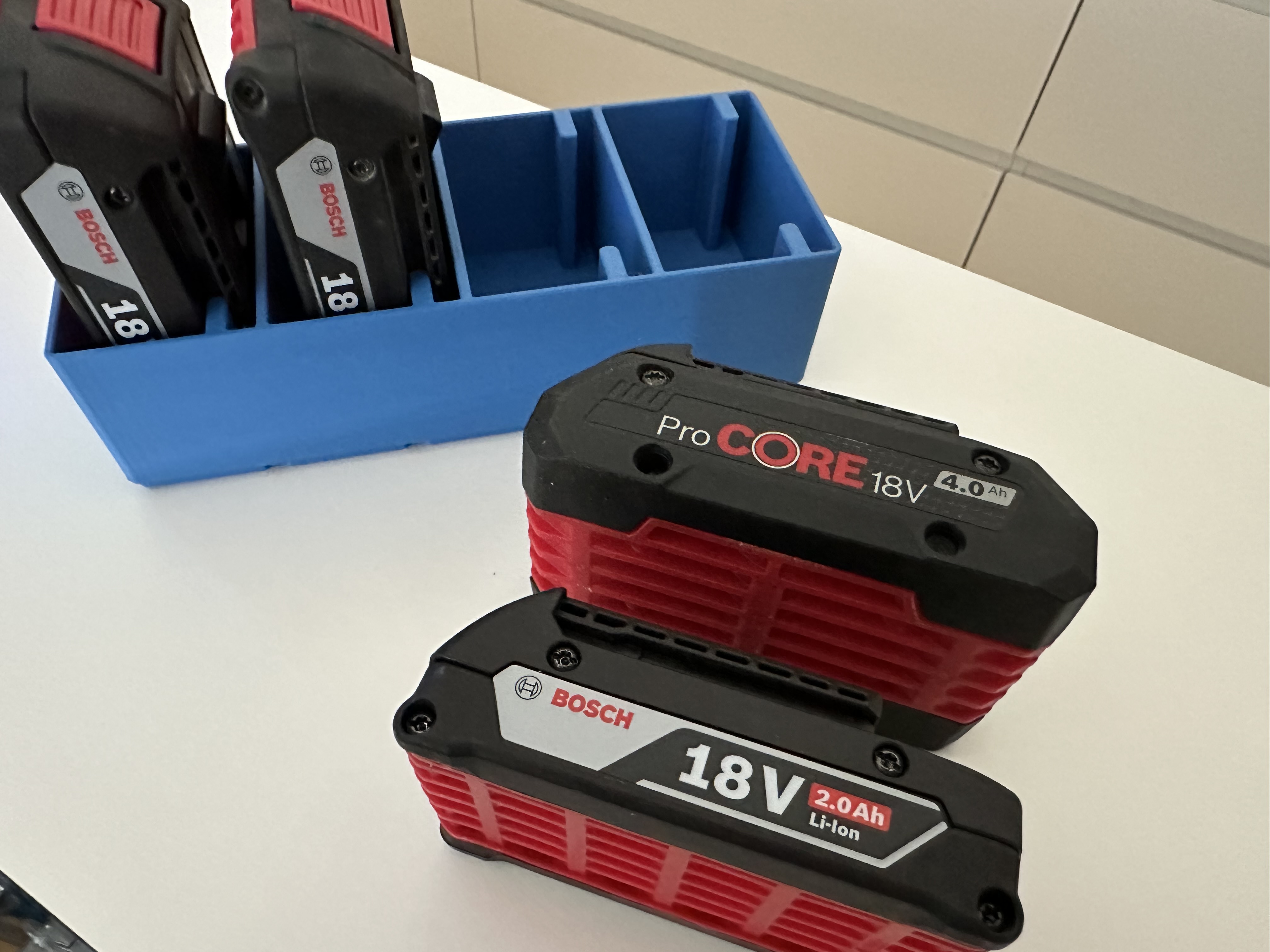 Gridfinity for Bosch Professional 18V Battery/Akku by Maggmin ...